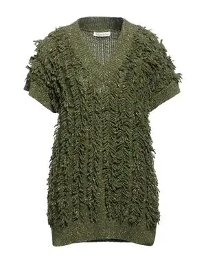 MANILA GRACE Sweater Dark Size Wool, Polyamide, Viscose, Polyester