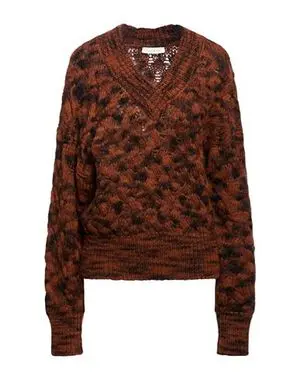 MANILA GRACE Sweater Size Wool, Polyamide - Brown