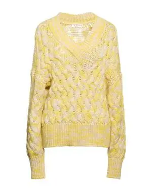 MANILA GRACE Sweater Size Wool, Polyamide - Yellow
