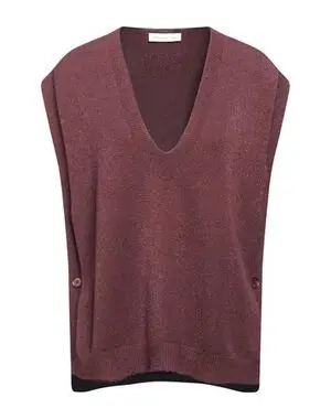 MANILA GRACE Sweater Plum Size Viscose, Polyester, Polyamide - Purple