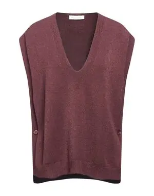 MANILA GRACE Sweater Plum Size Viscose, Polyester, Polyamide