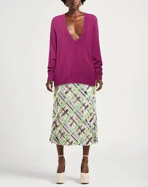 MANILA GRACE Sweater Mauve Size Viscose, Polyester, Polyamide - Purple