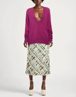 MANILA GRACE Sweater Mauve Size Viscose, Polyester, Polyamide - Purple