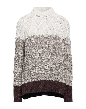 MOORER Light Wool, Cashmere, And Polyester Turtleneck Sweater - Light Grey