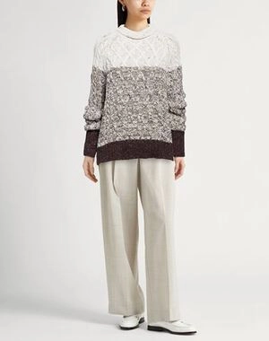 MOORER Light Wool, Cashmere, And Polyester Turtleneck Sweater