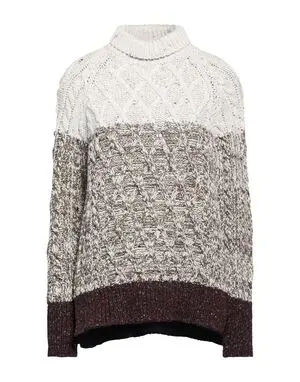 MOORER Light Wool, Cashmere, And Polyester Turtleneck Sweater
