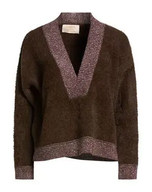 KAOS Sweater Dark Size Polyamide, Viscose, Polyester - Brown