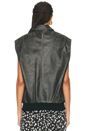 Rabanne Oversized Sleeveless Jacket