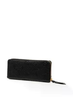 LOUIS VUITTON 2018 Monogram Empreinte Clemence Wallet Long Wallets