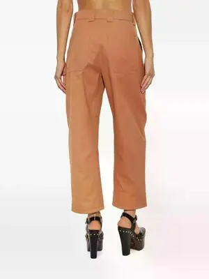 Chloé High-waisted Straight-leg Trousers