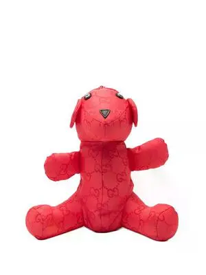 Gucci 2016-2026 Gg Nylon Teddy Bear Pouch