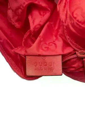 Gucci 2016-2026 Gg Nylon Teddy Bear Pouch