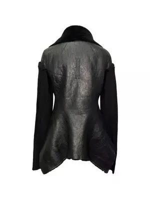 Rick Owens Naska Asymmetric Shearling Jacket