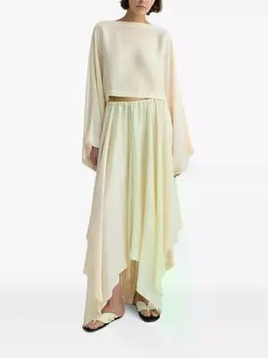Bondi Born Ardea Hammered Satin Maxi Skirt