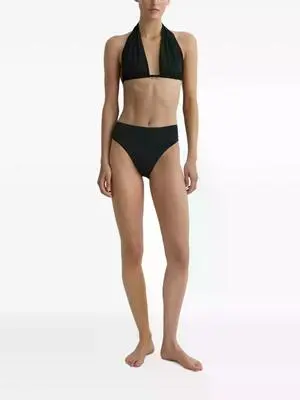 Bondi Born Isabella Halterneck Bikini Top - Black