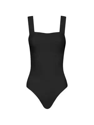 Bondi Born Gwen Square-neckline One-piece Swimsuit - Black