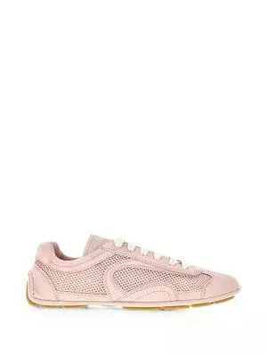 Prada Mesh Lace-up Sneakers