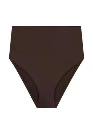Bondi Born Faith High-waist Bikini Bottoms - Brown