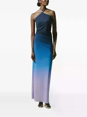 BAOBAB Blake Resin-embellished Ruched Maxi Dress