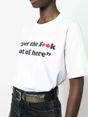 Dsquared2 Slogan Print T-shirt