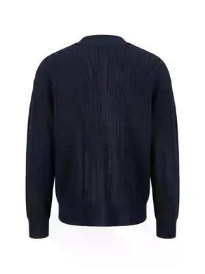 Elisabetta Franchi V-neck Knit Cardigan With Gold-tone Toggle Closures