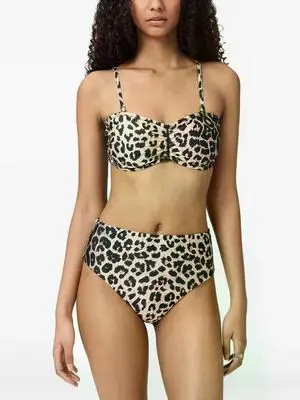ALLSAINTS Talaria Leopard-print Bikini Bottoms - Neutrals