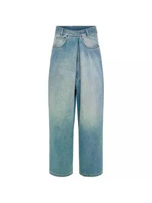 MAISON MARGIELA Wrap Front Faded Jeans