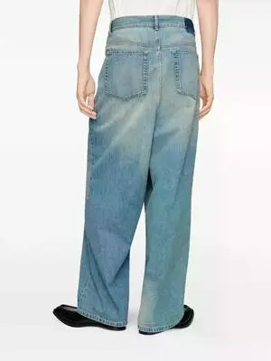 MAISON MARGIELA Wrap Front Faded Jeans