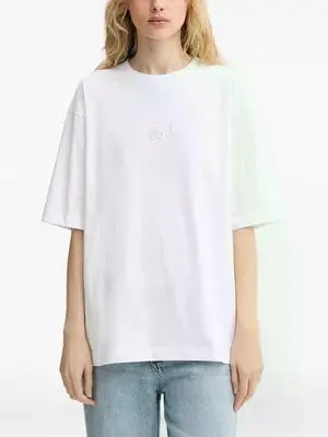 Filling Pieces Embroidered Logo T-shirt