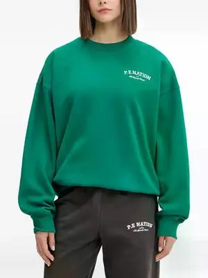 P.E Nation Drop Shoulder Crewneck Sweatshirt