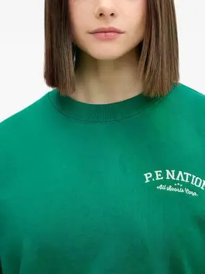 P.E Nation Drop Shoulder Crewneck Sweatshirt