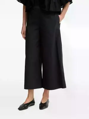 Marc O'polo Cropped Wide-leg Trousers