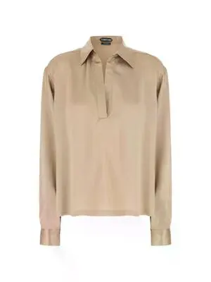 Tom Ford V Neck Blouses