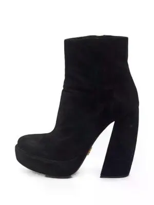Prada Platform Ankle Boots