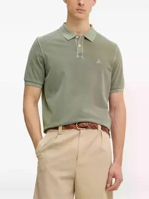 Marc O'polo Logo-embroidered Short-sleeve Polo Shirt