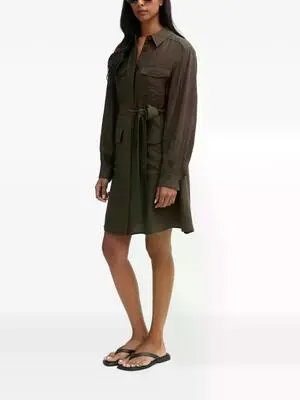 Marc O'polo Belted Cargo Mini Dress