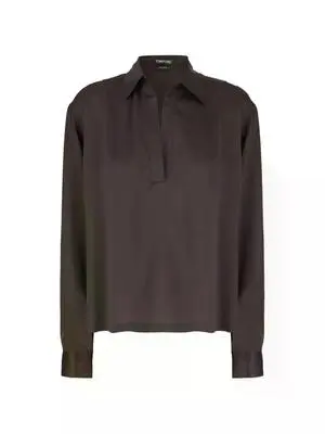 Tom Ford Straight Hem Shirts For Women