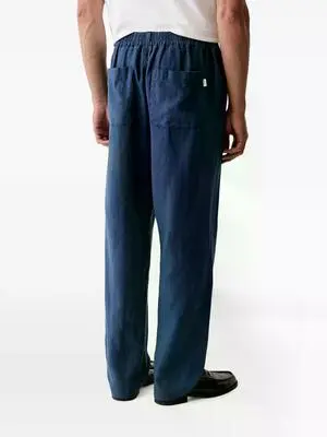 LES DEUX Elasticated Waist Trousers - Blue
