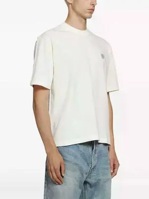 Stone Island Logo-patch T-shirt - Neutrals