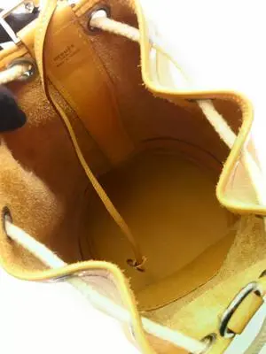 Hermès 2000 Clemence Lunch Bag Bucket Bag