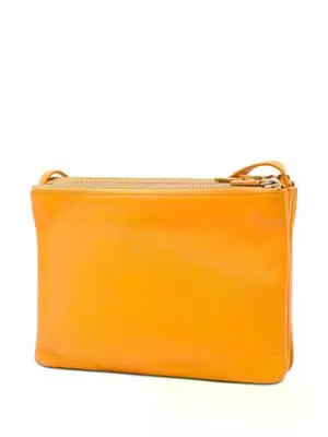 Celine Lambskin Trio Crossbody Bag - Orange