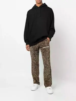 Palm Angels Leopard-print Track Pants