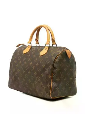 LOUIS VUITTON Monogram Speedy 30 Boston Bag
