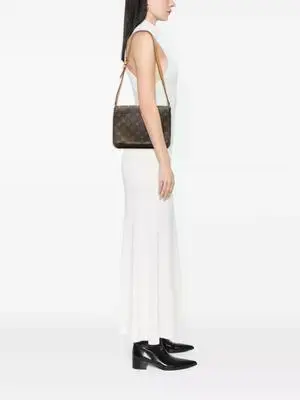 LOUIS VUITTON Monogram Musette Tango Shoulder Bag - Brown