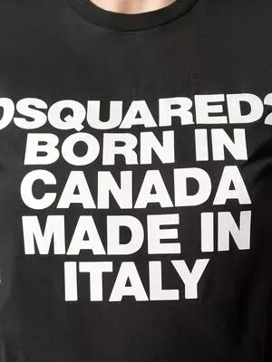 Dsquared2 Born In Canada" T-shirt - Black
