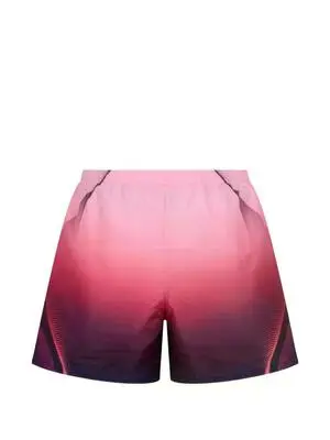 Casablanca Gradient Logo Swim Shorts - Pink