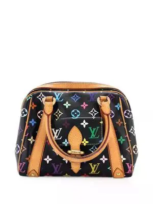 LOUIS VUITTON Priscilla Handbag Monogram Multicolor Satchel