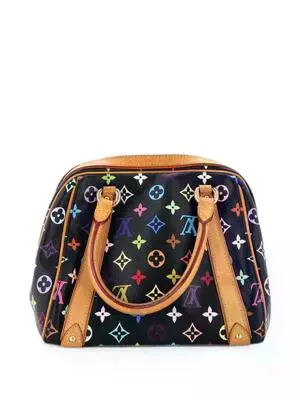 LOUIS VUITTON Priscilla Handbag Monogram Multicolor Satchel