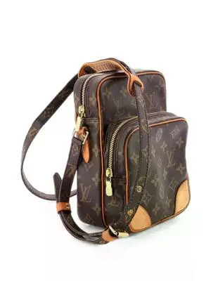 LOUIS VUITTON Amazone Monogram Canvas Crossbody Bag - Brown