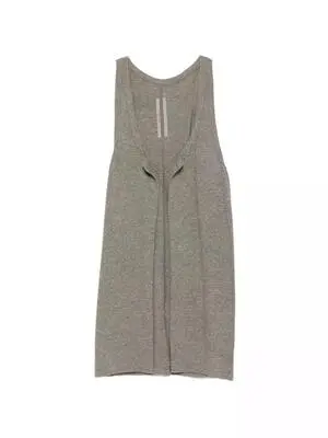 Rick Owens Open-front Longline Gilet